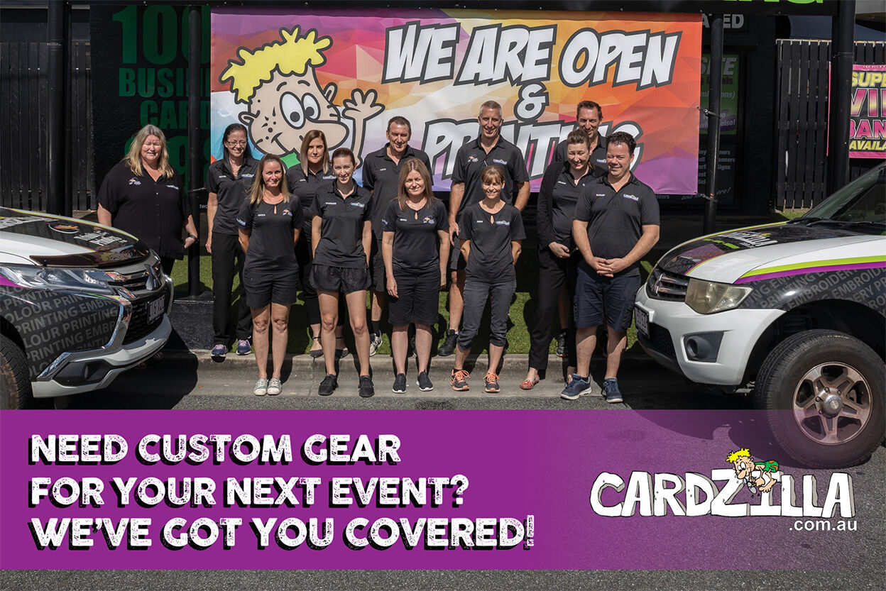 Welcome to Cardzilla • FNQ's Print & Embroidery Specialists